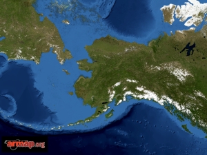 Alaska Base Map with Satellite Imagery | ARMAP: The Arctic Research ...